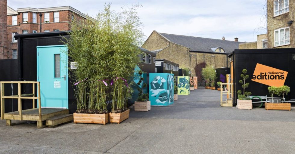 Deliveroo Editions: Custom-built kitchens across London provide space ...